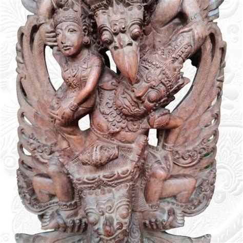 Jual Barang Antik Patung Bali Ukiran Patung Kayu Garuda Kencana Art Gallery Relief Kayu