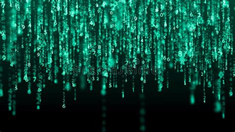 Data Technology Background Big Data Visualization Flow Of Data