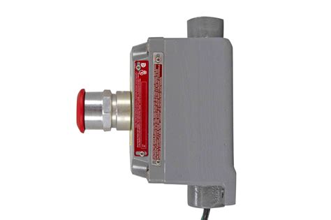 Larson Electronics Explosion Proof Mushroom Push Button Switch 2