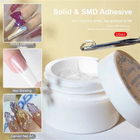 💦misscheering Adhesive Gel 💦 ปุกละ 65฿ เจลกาวสำหรับติดเล็บ ต่อเล็บ