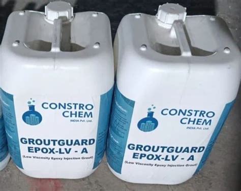 Constrochem High Strength Epoxy Resin Grout For Construction Packaging Type Plastic Can At
