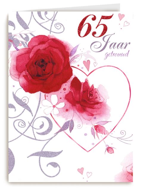 Jubileum Briljant 65 Jaar Getrouwd Hallmark