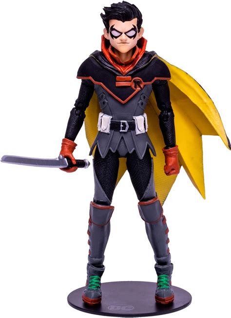 Customer Reviews Mcfarlane Toys Dc Multiverse 7 Robin Damian Wayne Death Metal 15226 Wc