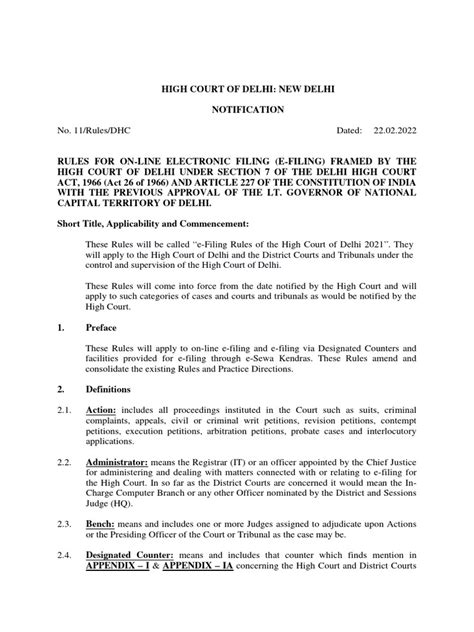 E Filing Rules Pdf Password Pleading