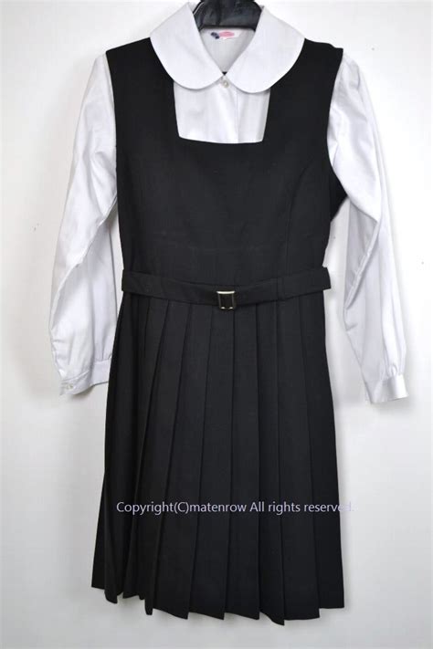 制服市場 東京都 東星学園小学校 冬ジャンパースカート 長袖ブラウス