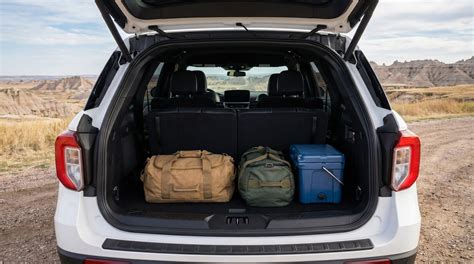 How Much Cargo Space Does The Ford Explorer Offer Specs Carstereowiki