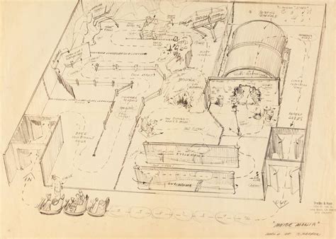 Concepts For Disneyland Rides Areas Auctioned Off See The Sketches