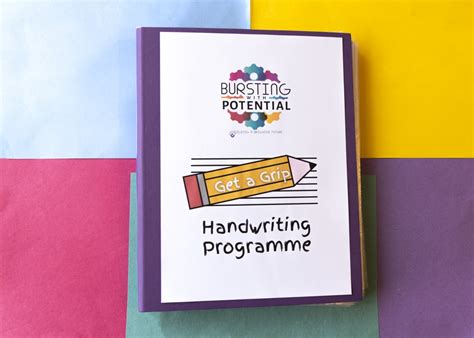 ‘get A Grip Handwriting Programme Bursting With Potential