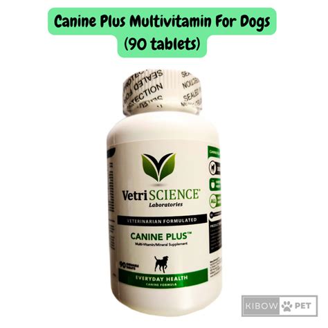 Canine Plus Multivitamin For Dogs 90 Chewable Tablets Shopee Malaysia