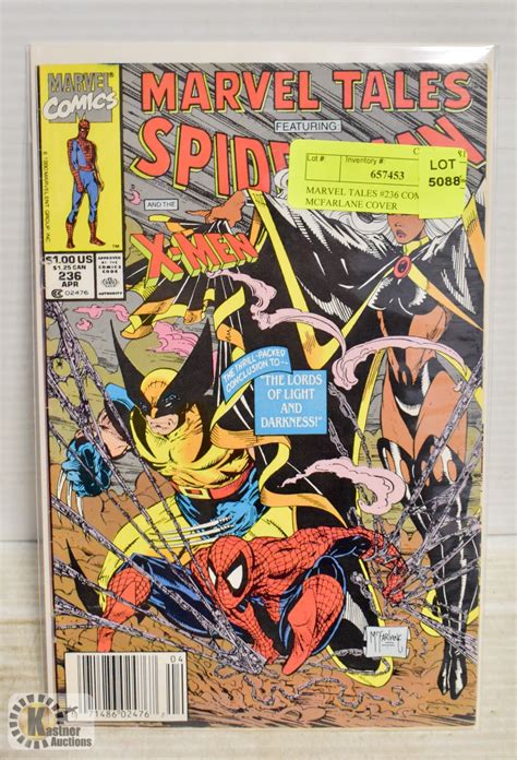 Marvel Tales 236 Comic Mcfarlane Cover Marvel Tales 236 Comic Mcfarlane Cover