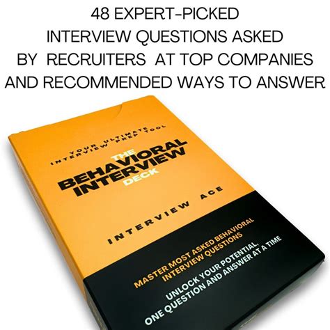 Job Interview Flash Cards Behavioral Job Interview Questions Job Search Job Interview Slide