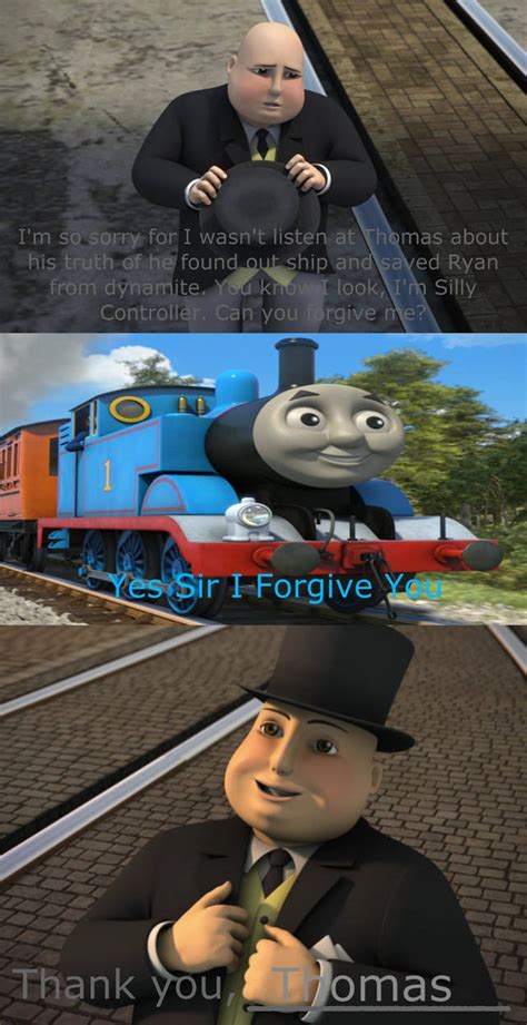 Thomas Me Accepts Fat Controllers Apology By Thomasthelbsce2no1 On