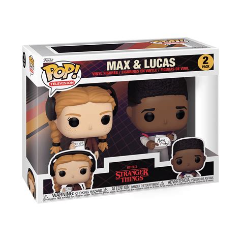 Buy Pop Max Mayfield And Lucas Sinclair 2 Pack At Funko
