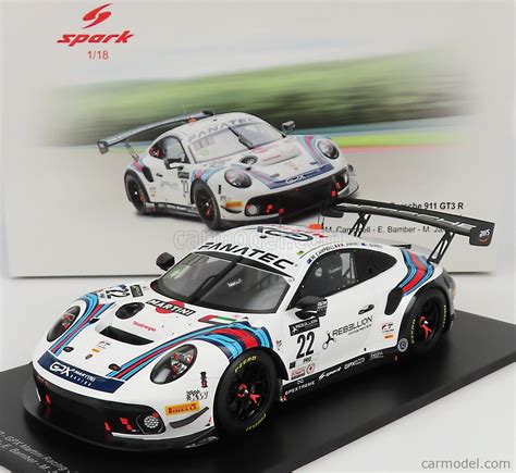 Spark Model 18sb038 Scale 1 18 Porsche 911 991 Gt3 R Team Gpx Martini