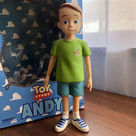 Medicom Toy Disney Pixar Toy Story Andy Vcd Figure Used Collectible £