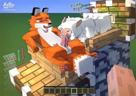 Minecraft Hentai Porn Shaded Bodily Fluids Canid White Belly