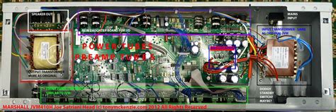 Uncovering The Schematics Of The Marshall Jvm410h Amplifier
