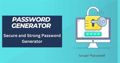 Password Generator Secure And Strong Password Generator Jstoolweb