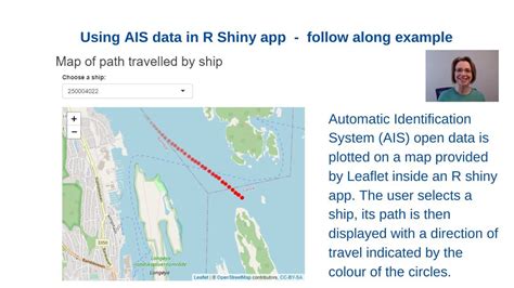Map Direction Of Ship Travel Using Ais Data In R Shiny App On A Leaflet Map Follow Along