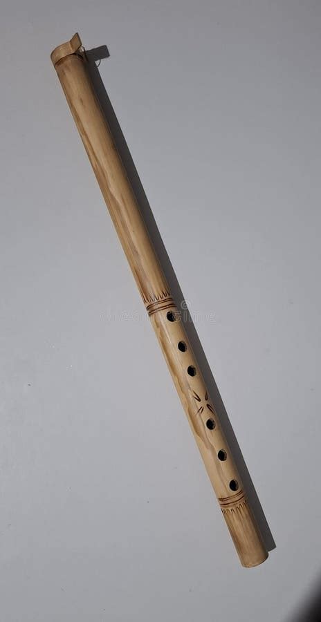 A Traditional Indonesian Musical Instrument Made Of Bamboo Stock Image