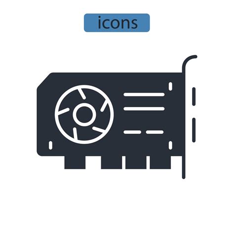 Gpu Icons Symbol Vector Elements For Infographic Web 9485029 Vector Art At Vecteezy