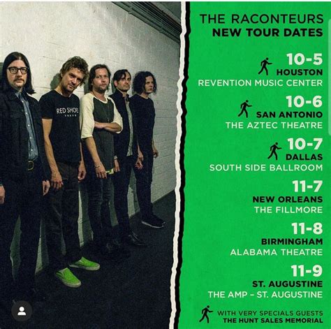 The Raconteurs Announce More Dates For Tour Rjackwhite