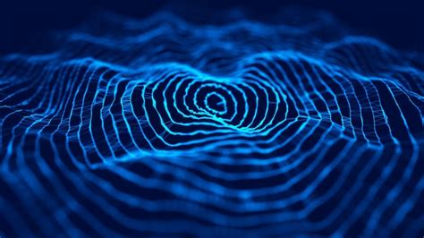 Premium Photo Abstract Futuristic Background Big Data Visualization