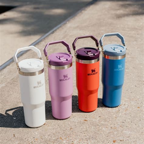 Tumbler Stanley The Iceflow Flip Straw Lilac 0 89 L Coffee Friend