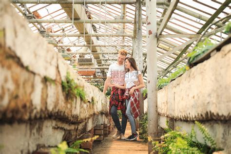 在温室工作的高清图片下载 正版图片504007157 摄图网