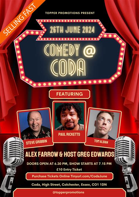 Comedy Coda June Jokepit The Comedy Box Office
