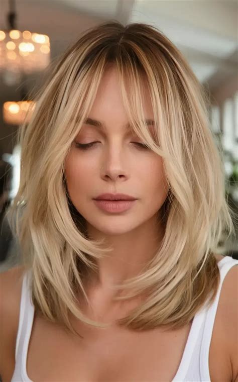 Blond Medium Hair Artofit