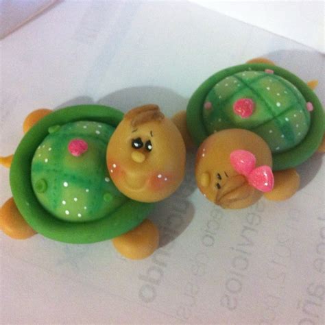 Lil Turtles In Love Turtle Clay Watermelon