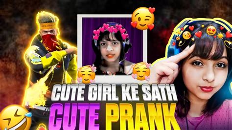 Cute Girl Ke Sath Cute Prank 😂🥰😁 Shivam Youtube