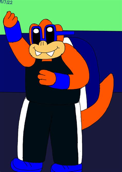 Heres A Fanart Of My Male Koopa Oc Silver Koopa Who Waving At You And He Is The Awesome Guy And