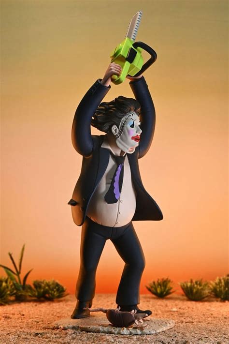Texas Chainsaw Massacre Toony Terrors Figurine 50th Anniversary Pretty