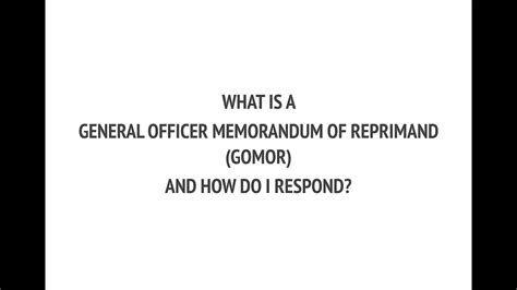 Gomor Rebuttals Youtube