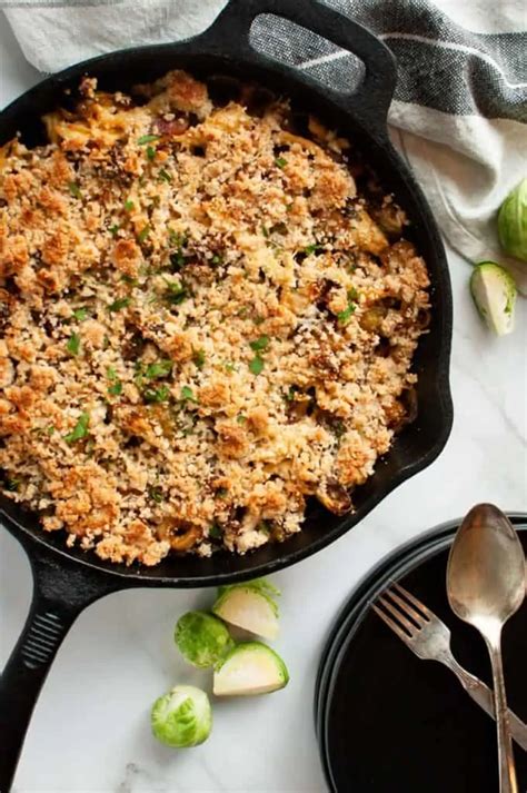 Chicken And Brussel Sprouts Casserole Mountain Berry Eats
