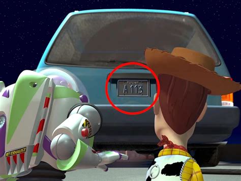 Every A113 We Could Find In Pixar Movies Including Hoppers