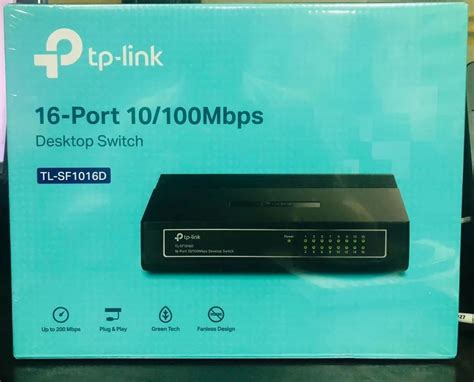 Tp Link Tl Sf1016d 16 Port 10100 Switch Lan Capable Black At ₹ 1450piece In Faridabad