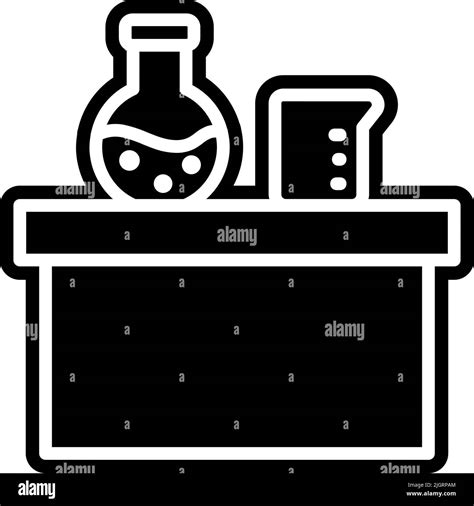 Chemistry Flask Icon Stock Vector Image And Art Alamy