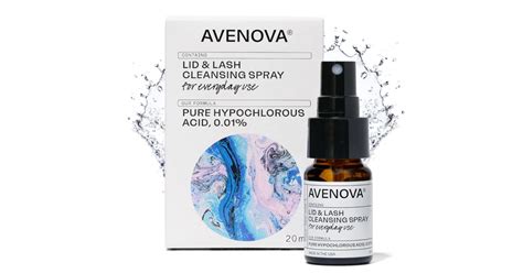 Avenova Lid And Lash Spray Cleansing Spray 20 Ml Eyelid Cleaners