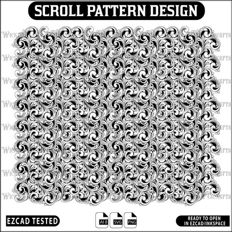 Scroll Pattern Etsy