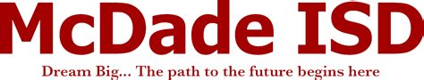 Join Our Team Mcdade Isd