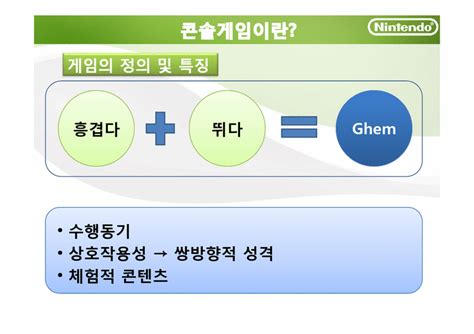 닌텐도 Nintendo의 마케팅전략 경제경영
