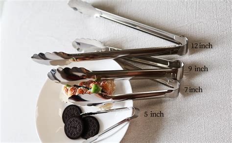 4 Pack Serving Tongs For Buffetmetal Kitchen Tongs