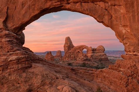 Arches National Park Window View Arches National Park Moan Utah