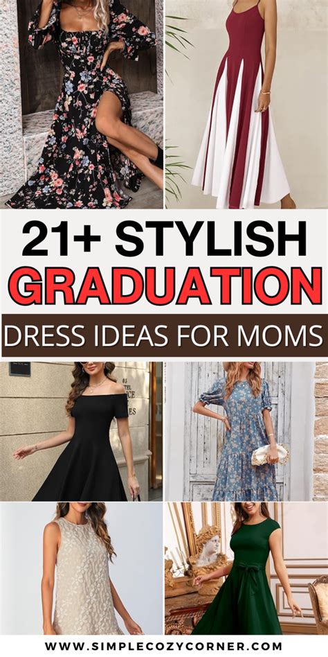 21 Chic Graduation Dress Ideas For Moms That Look Stunning Simple