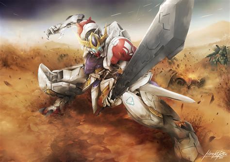 Wallpaper Anime Mechs Super Robot Taisen Gundam Barbatos Lupus