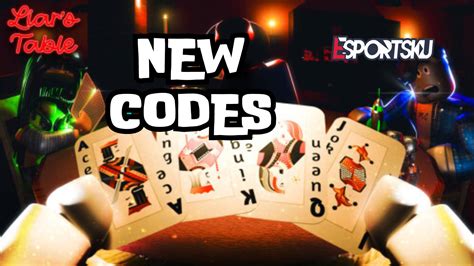 Liars Table Roblox Kode Redeem Terbaru Desember 2024 Banyak Hadiah Gratis Esportsku