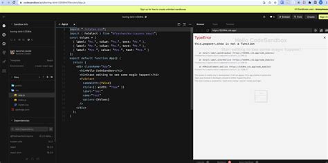 Bug Strange Styles In The Select Component And The Popup Doesnt Open · Issue 872